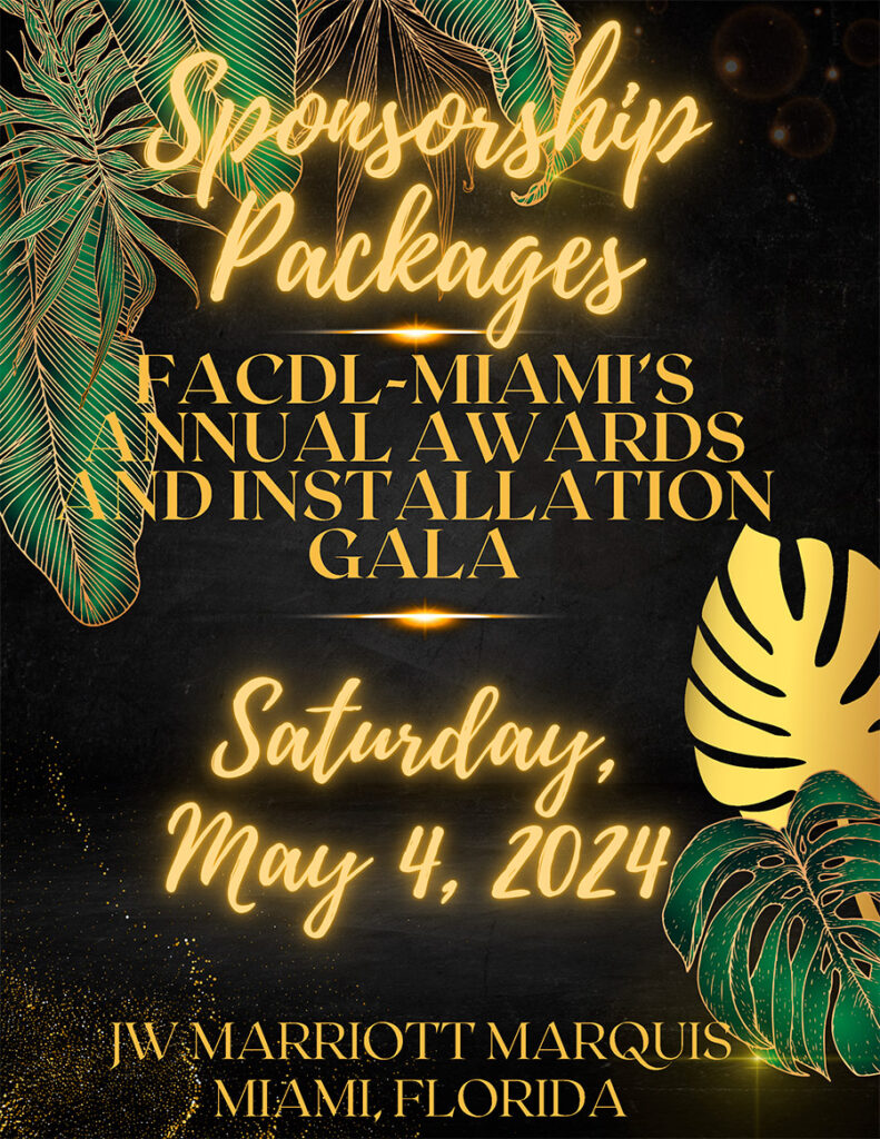 Event & Tickets – FACDL MIAMI